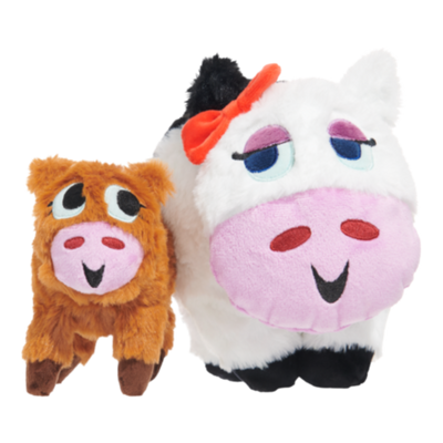 Bertha the Cow Dog Toy