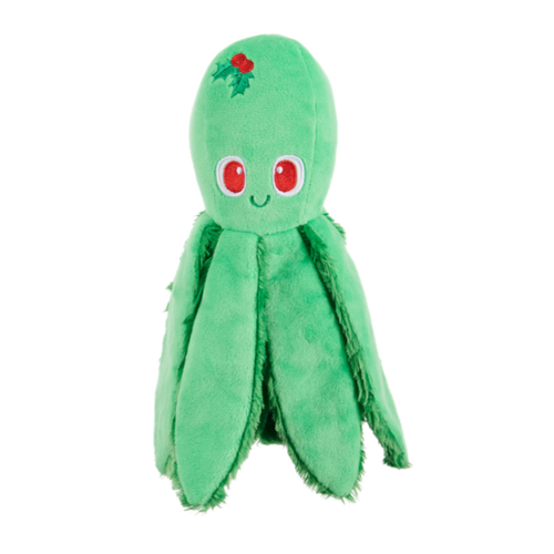 Holly Jolly Ollie Plush Tug Dog Toy – BARK