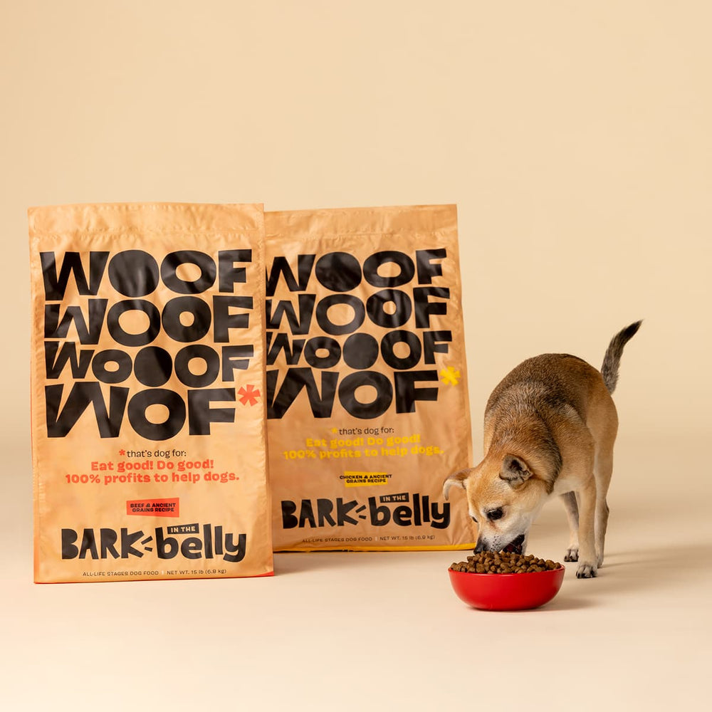 Bark In The Belly Chicken & Ancient Grains Dog Food | 100% Profits ...