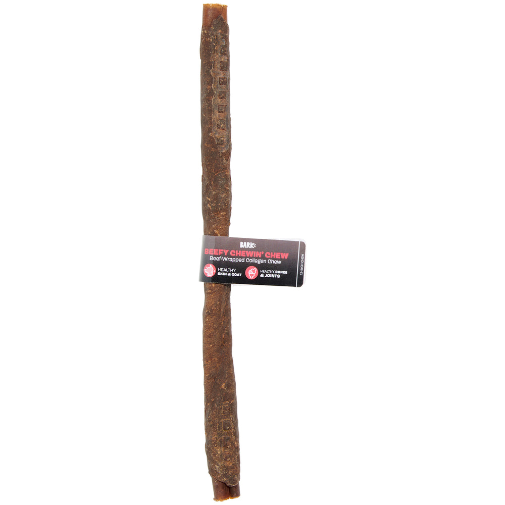 Beefy Chewin' Collagen Chew & Bully Stick – BARK