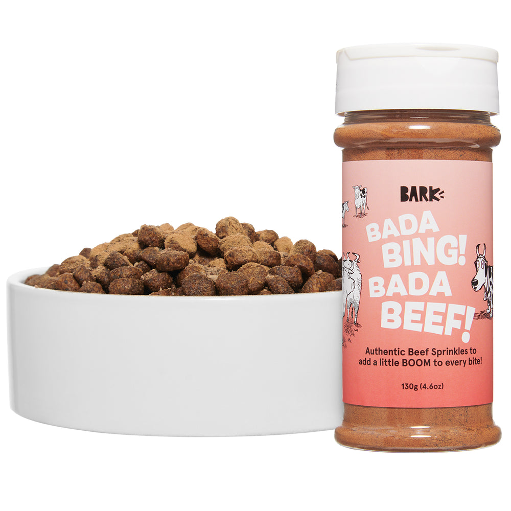 Bada bing! Bada Beef! - Beef Liver Sprinkles Dog Food Topper