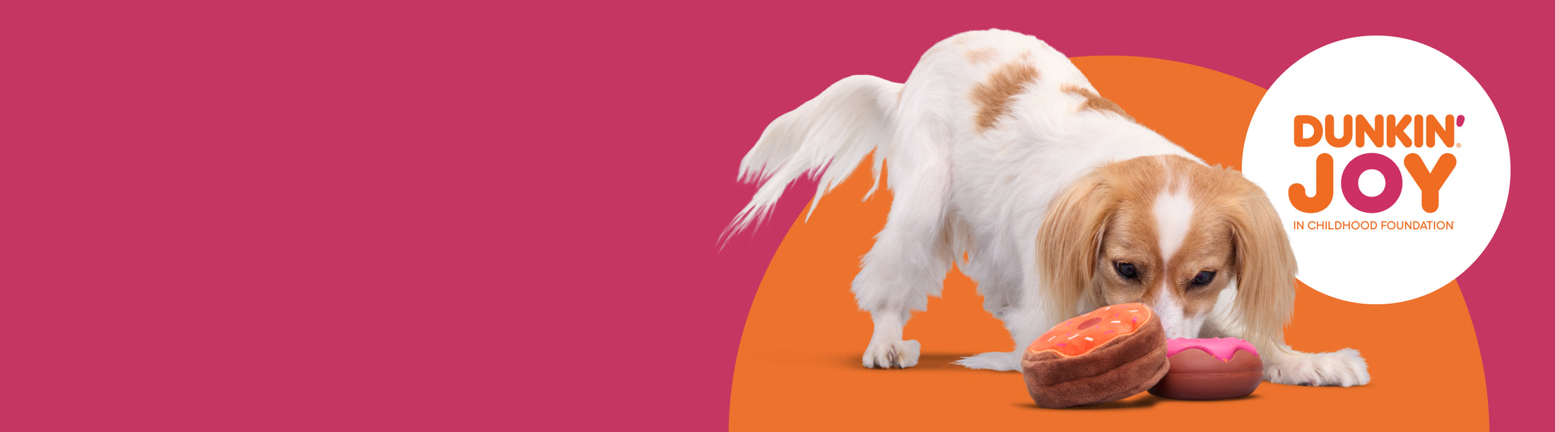 BARK + Dunkin'® Dog Toy Collection