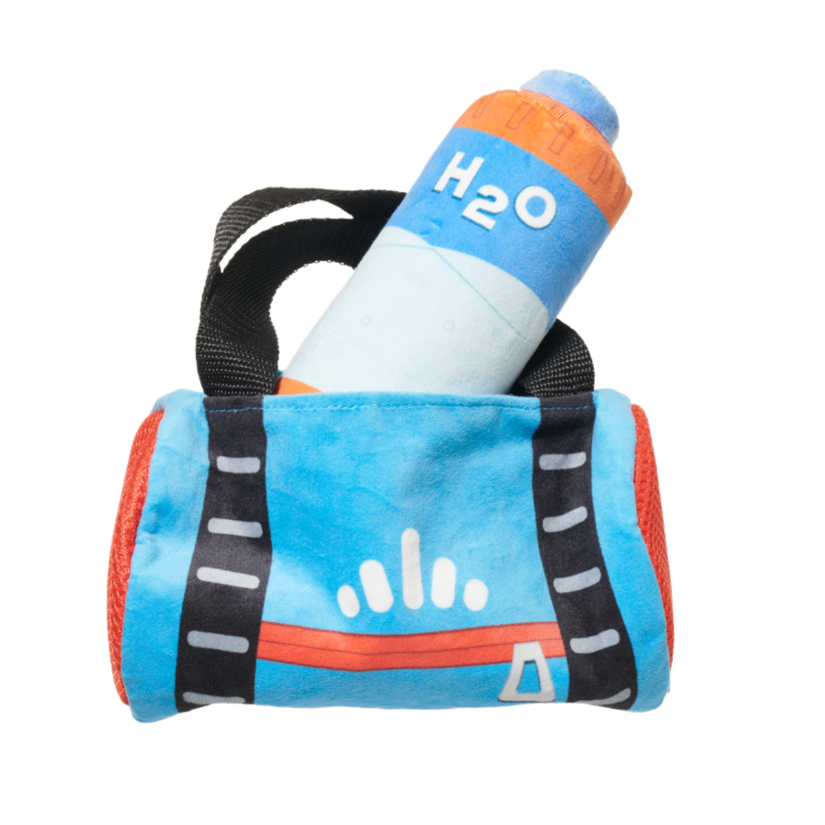 Ruff & Stuffed Duffel Plush Tug + Multi-Part + Enrichment Dog Toy – BARK