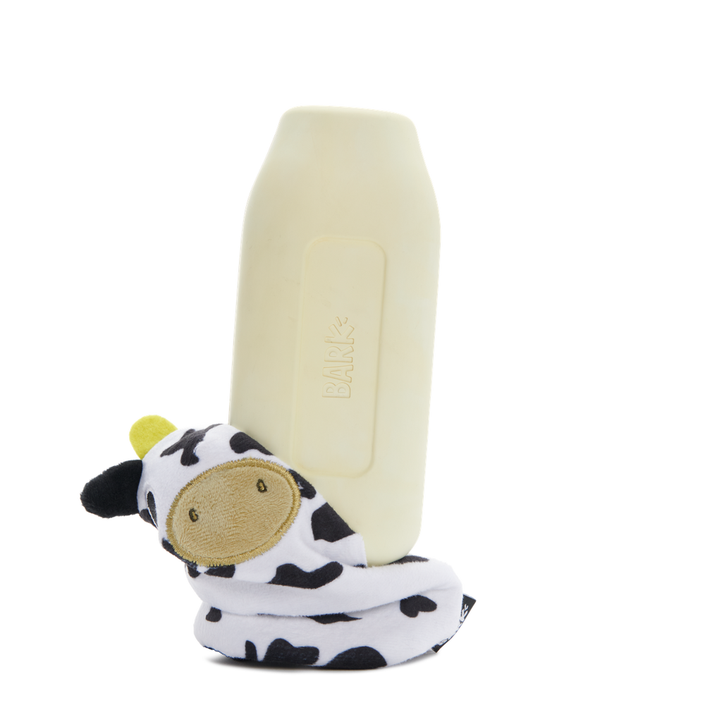Mad Cow Super Chewer Durable 2-in-1 Rip and Reveal Dog Toy – BARK